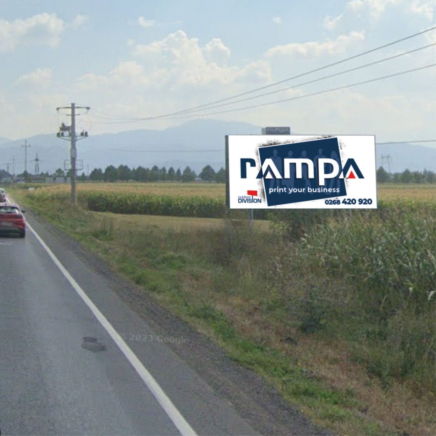 Panou publicitar DN 13 Stupini BVTG05A+B - Rampa Design